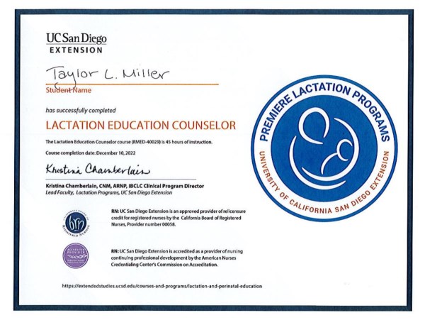 Taylor Miller Birth and Postpartum Doula Profile