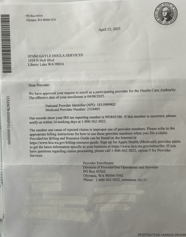 Jenni Danley Birth and Postpartum Doula Profile