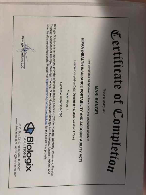 Mari Rangel Birth and Postpartum Doula Profile